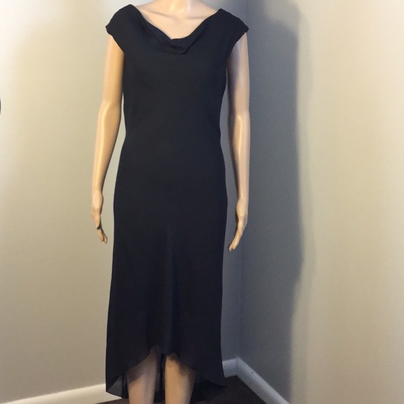 jonathan martin | Dresses | Jonathan Martin Black Sleeveless Maxi Prom ...